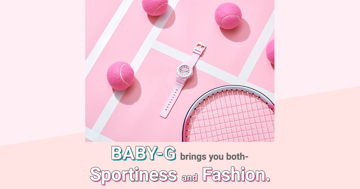 BABY-G brings you both- Sportiness and Fashion. | GIRL'S PARTY | BABY-G ...